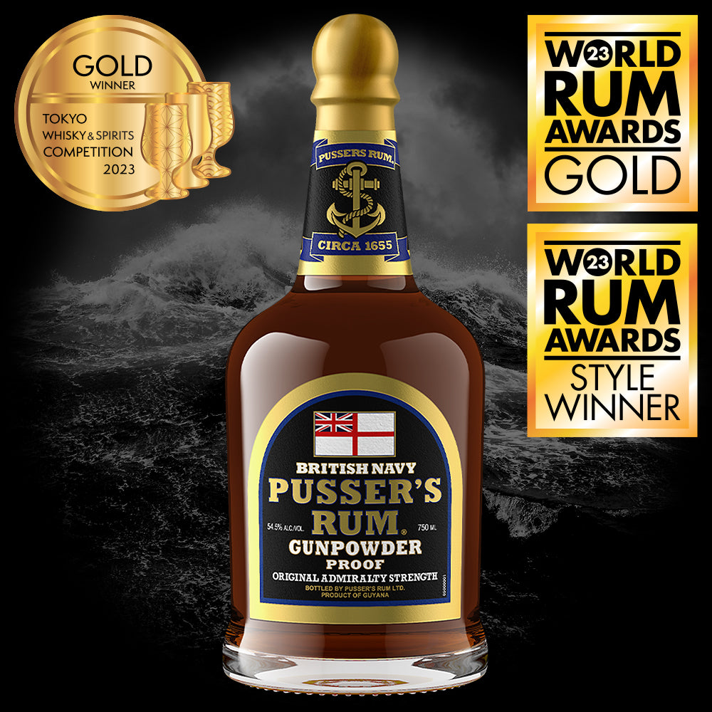 GUNPOWDER PROOF – Pussers-Rum