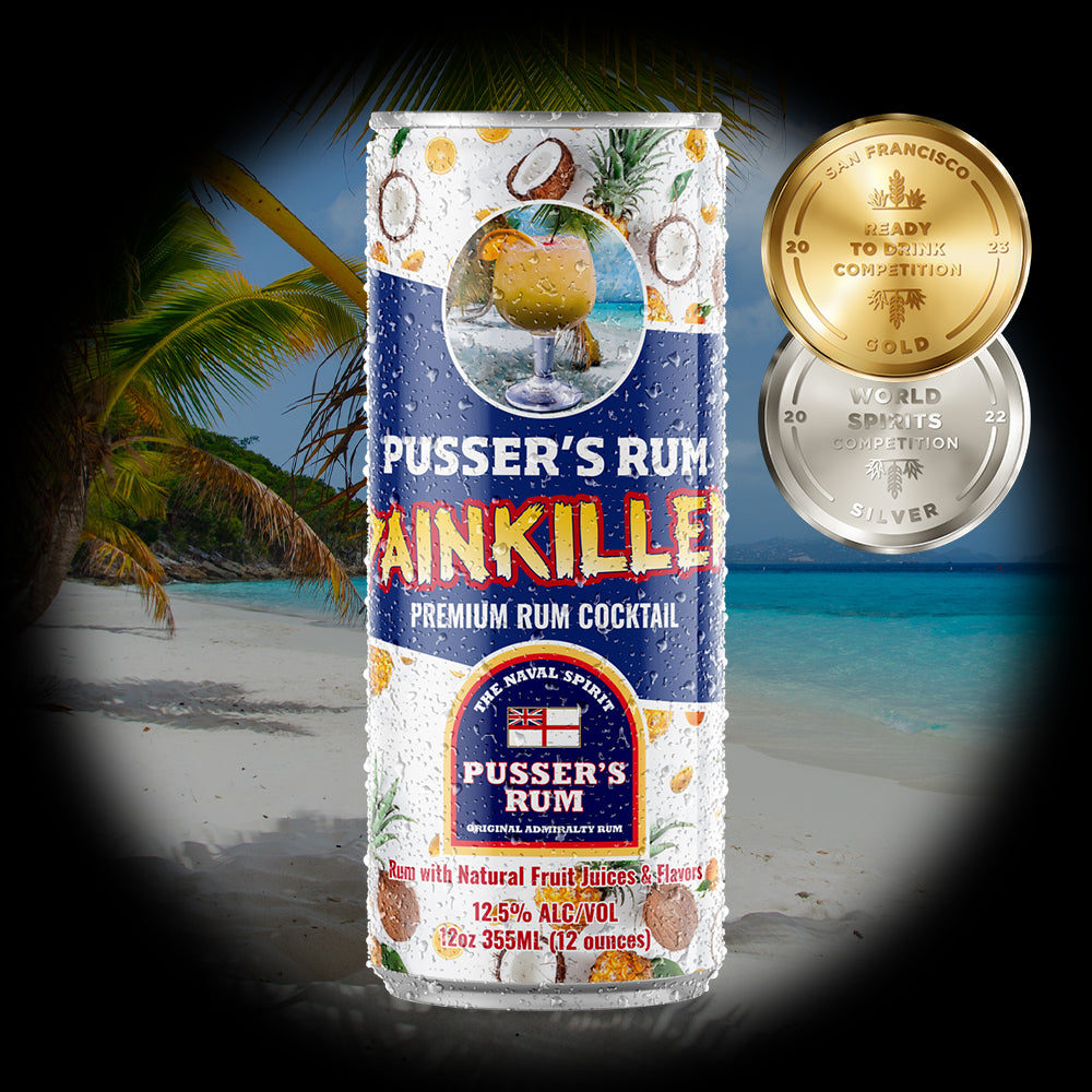 PAINKILLER CANNED COCKTAIL – Pussers-Rum